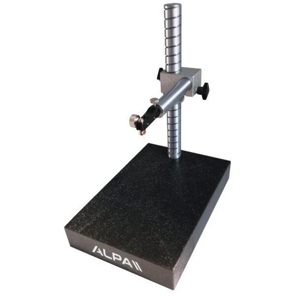 Dial gauge holder stand with granite base ALPA CD040