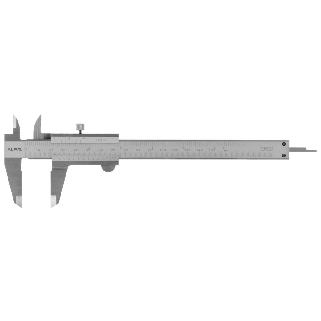 Analogue slide callipers