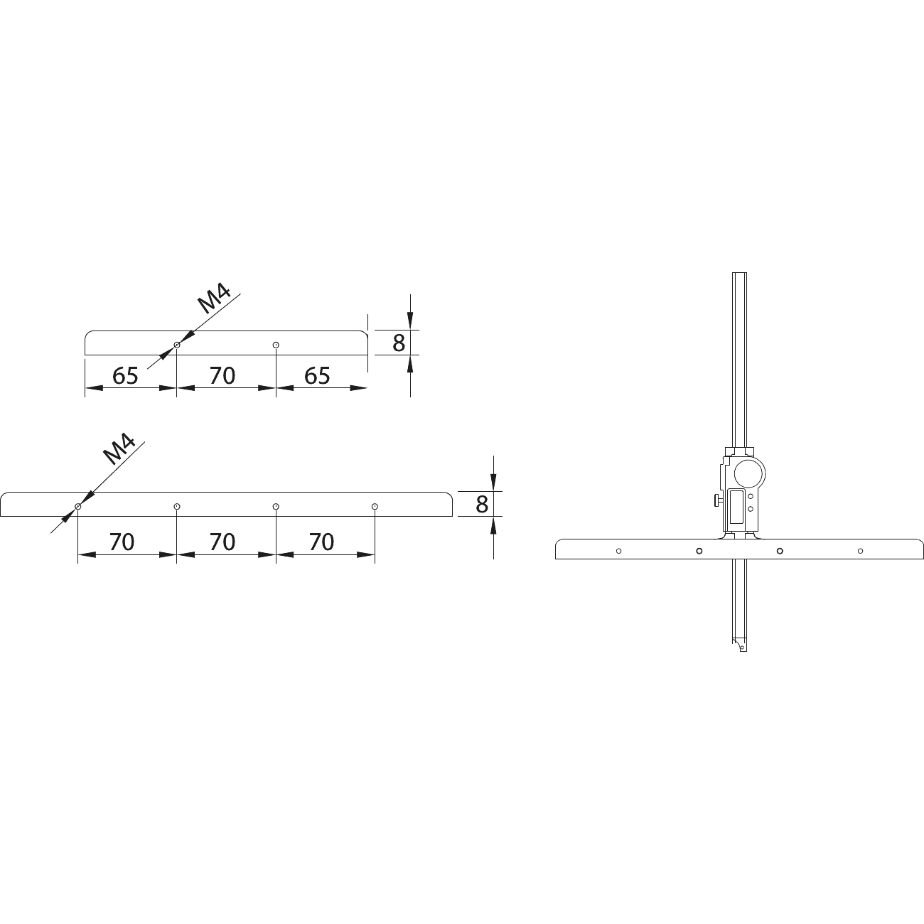 Digital slide caliper IP67 with preset ALPA AA054