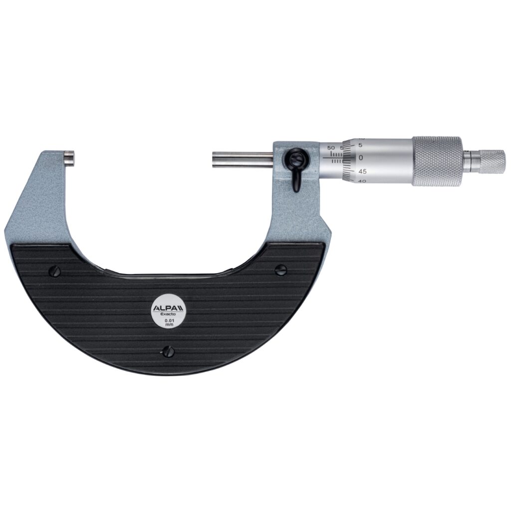 Analogue micrometers for internal and external measurements