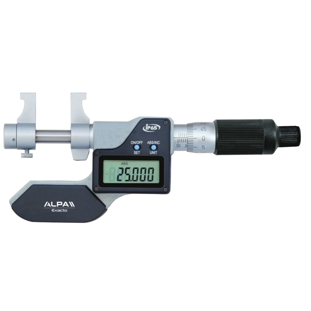Digital micrometer IP65 for internal measurements ALPA BA110